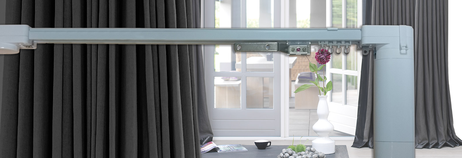 Autogordijn - elektrisch gordijn systemen en rolgordijnen